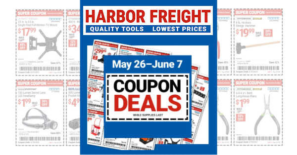 Harbor Freight Weekly Flyer (5/26/26 – 6/7/26) Sales Preview!