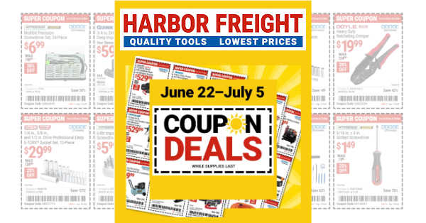 Harbor Freight Weekly Flyer (6/22/26 – 7/5/26) Sales Preview!